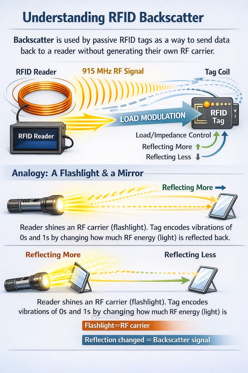 RFID Backscatter Explained: How Passive UHF Tags Communicate ...